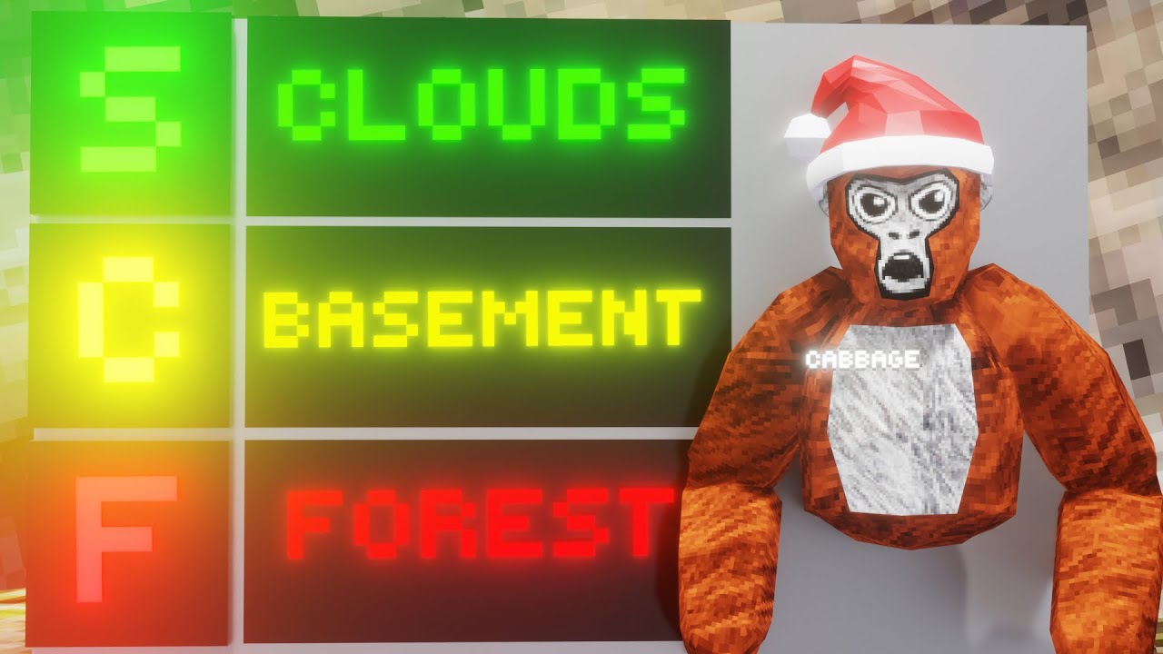 Ranking EVERY Gorilla Tag Map...