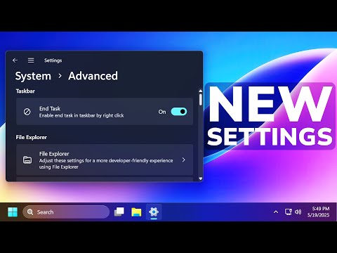 New Advanced Settings in Windows 11 Dev/Beta (How to Enable)