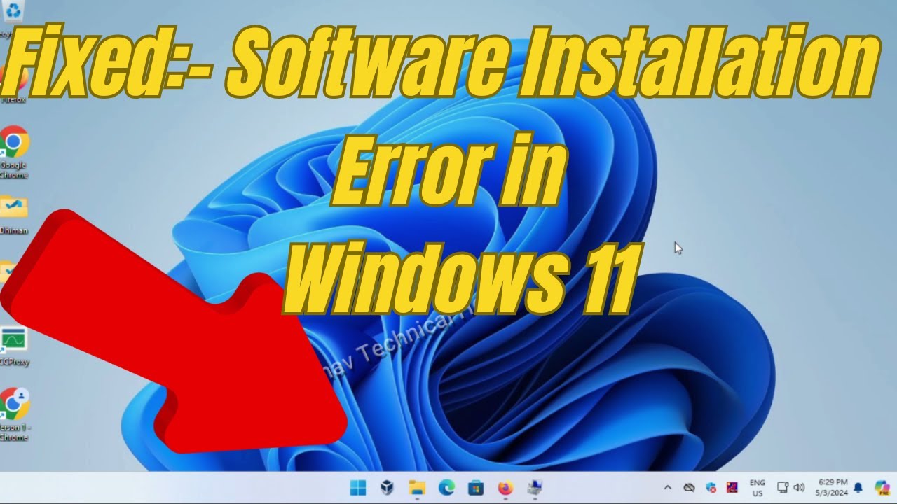 How to Fix Software Installation Error in Windows 11 | Step-by-Step Guide