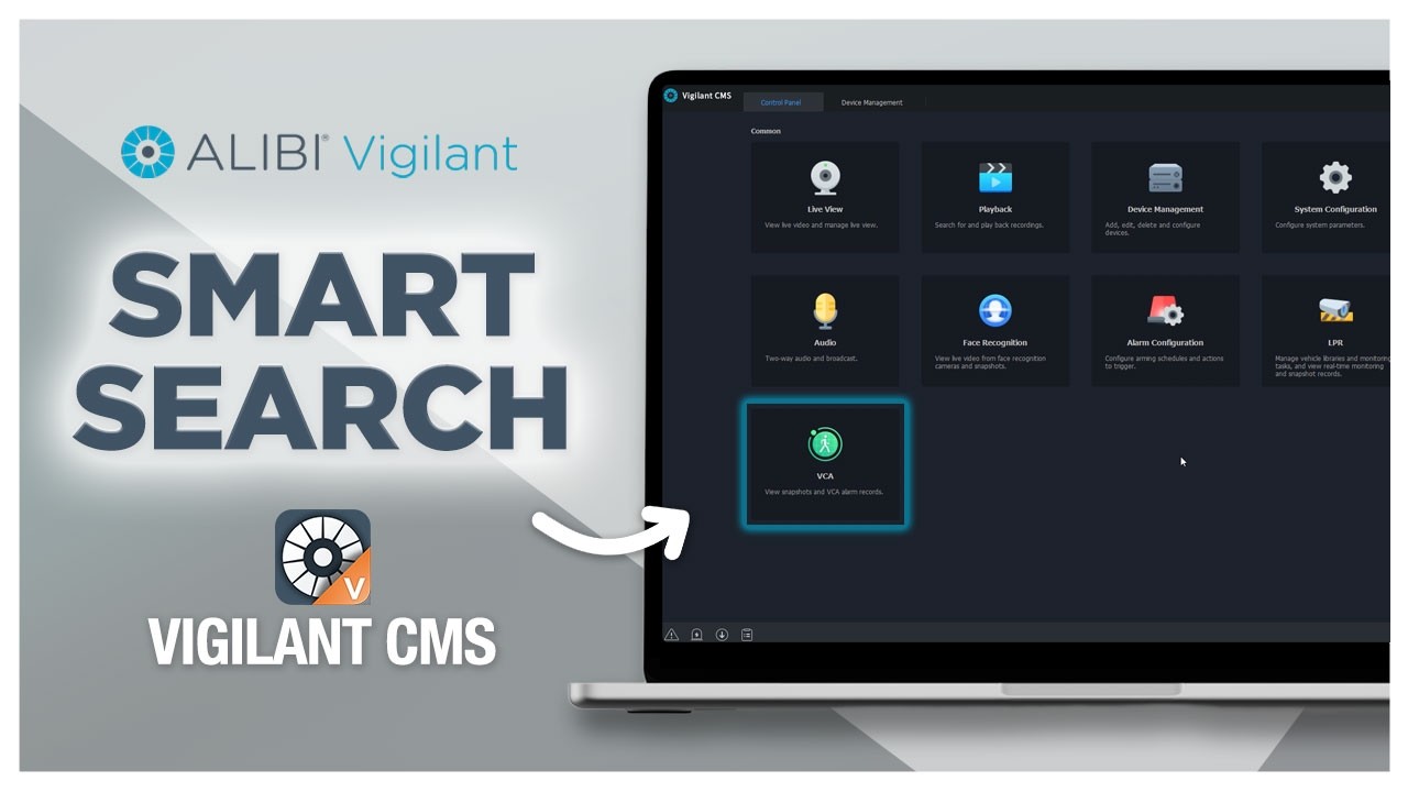 Find Anything Fast with Alibi Vigilant Smart Search | Full CMS Tutorial