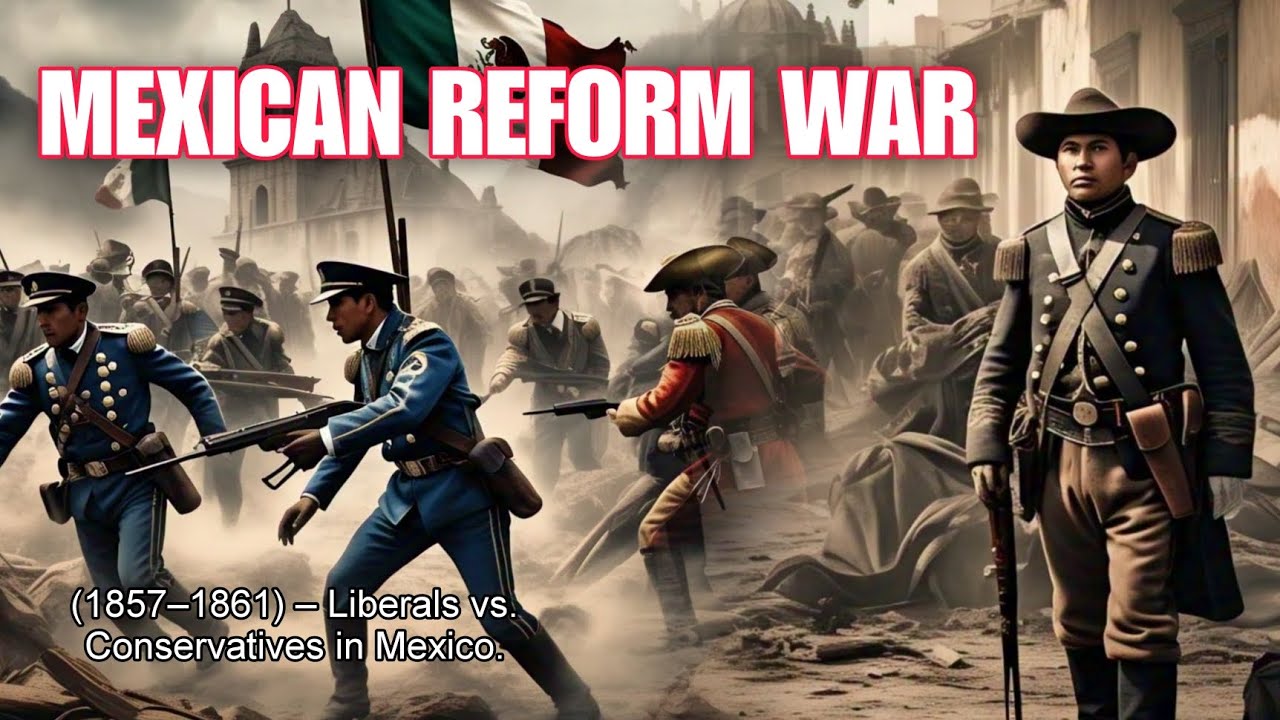 Mexican Reform War (1857–1861) Liberals vs. Conservatives in Mexico