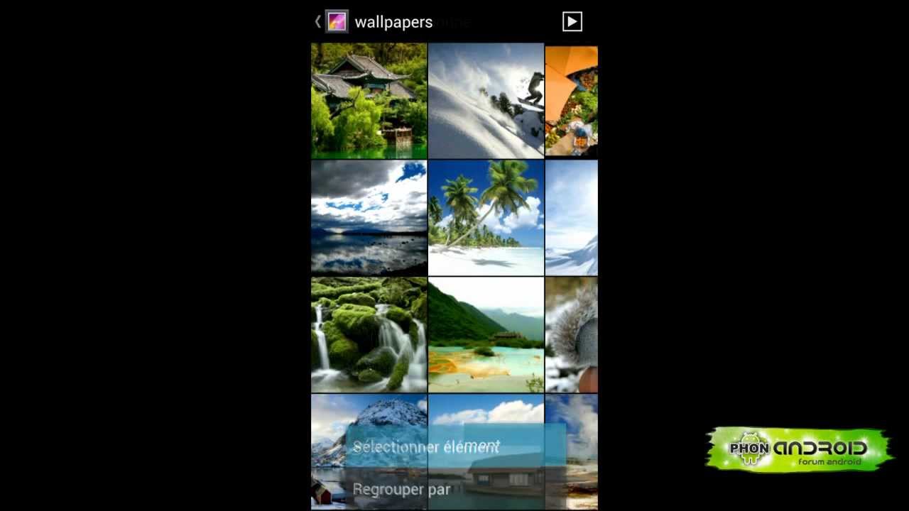 Sony's ICS Beta test : Gallery