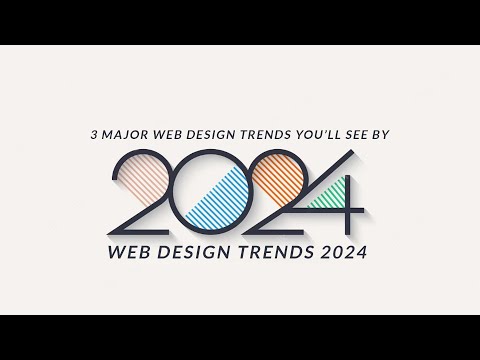 3 Major Web Design Trends You’ll See by 2024 | web design trends 2024 | trends 2024 #trends