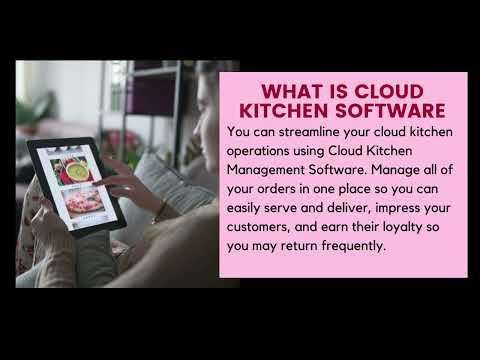 What is Cloud Kitchen| Cloud Kitchen Software features