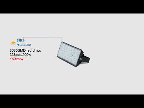200w modular led flood light