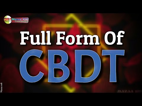 Full Form of CBDT | CBDT full form | CBDT means | CBDT Stands for | CBDT फुल फॉर्म | #Stock_Market