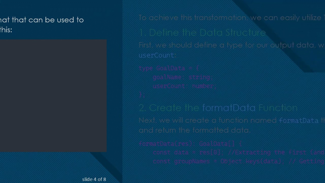 Converting JSON Data for Use in Bar Charts with TypeScript