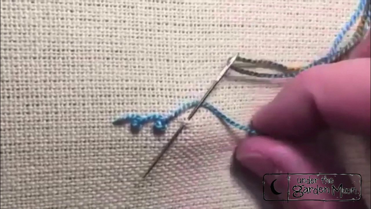 Stitching Society Scroll Stitch Tutorial by Amy McClellan