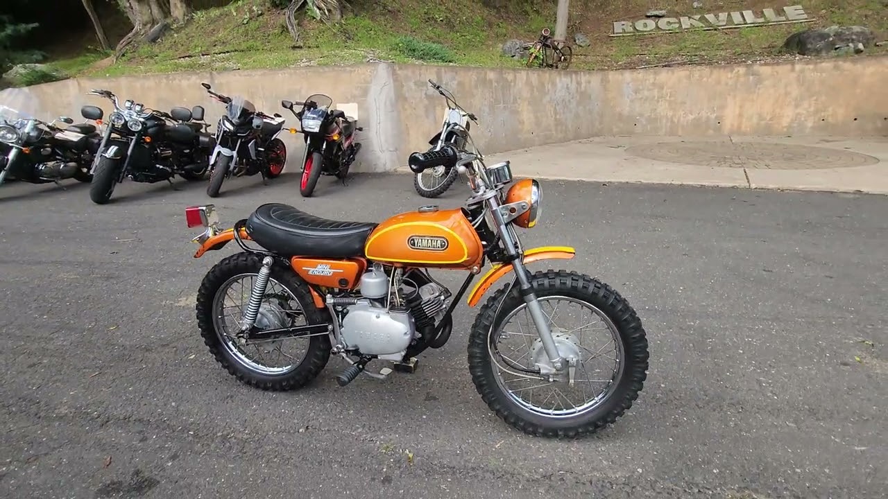 Classic 1971 Yamaha JT1 Mini Enduro