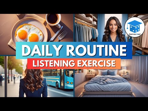 Daily Routine Listening Exercise | Learn & Practice English with a Story