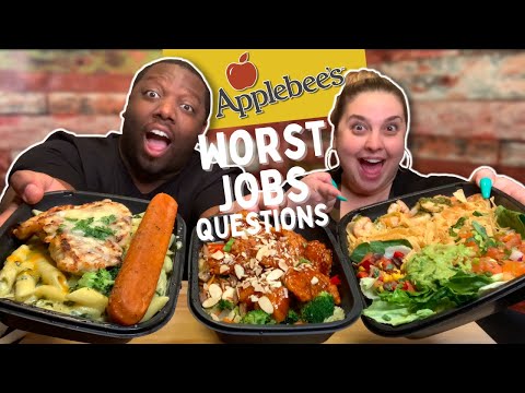 Reviewing Applebee's Irresistabowls!!! [Weirdest Jobs In The World!]