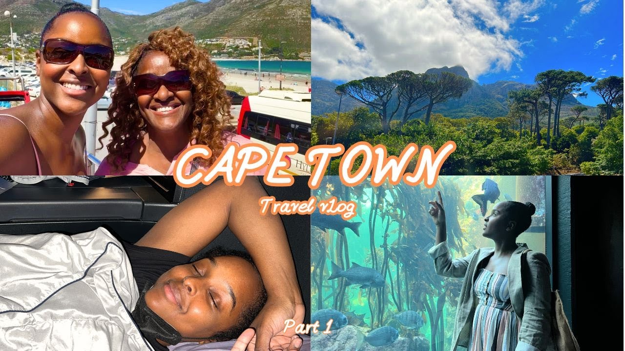 Cape Town Vlog: Part 1 | Mom's First Delta One Trip, Tour & Aquarium