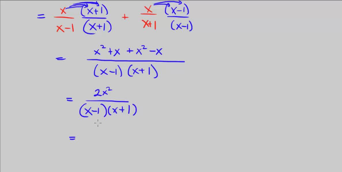 CPM Precalculus 2-92 - Simplifying rational expressions