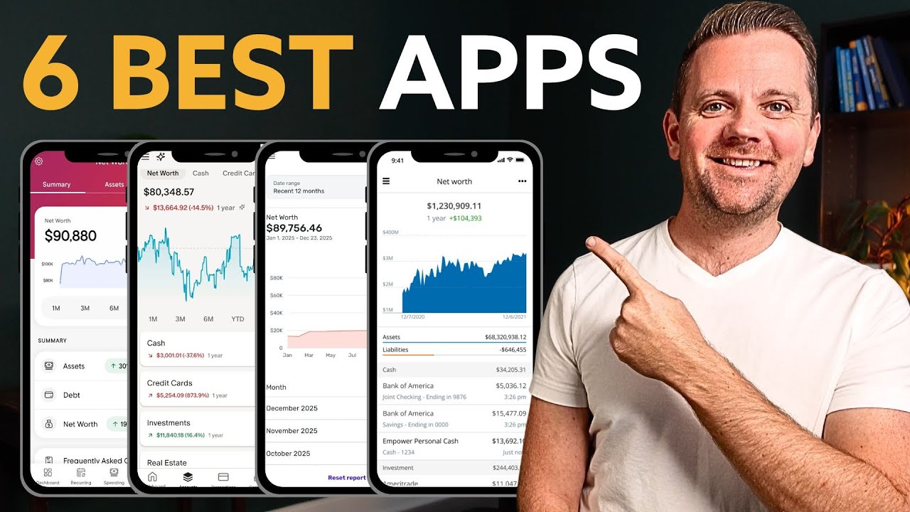 6 Best Net Worth Tracking Apps of 2026 (Tested & Reviewed)