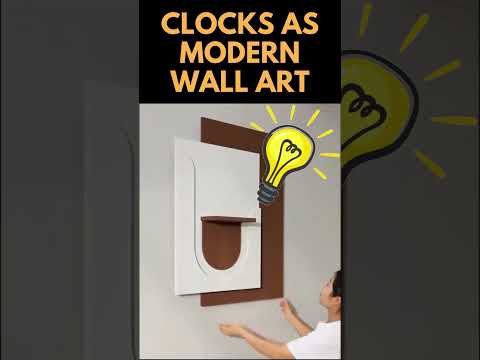 CLOCKS AS MODERN WALL ART