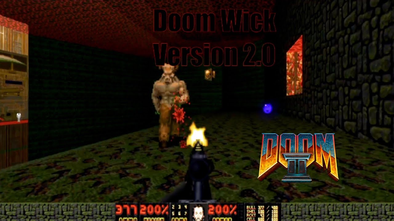 Doom 2: DoomWick Weapon Mod Showcase