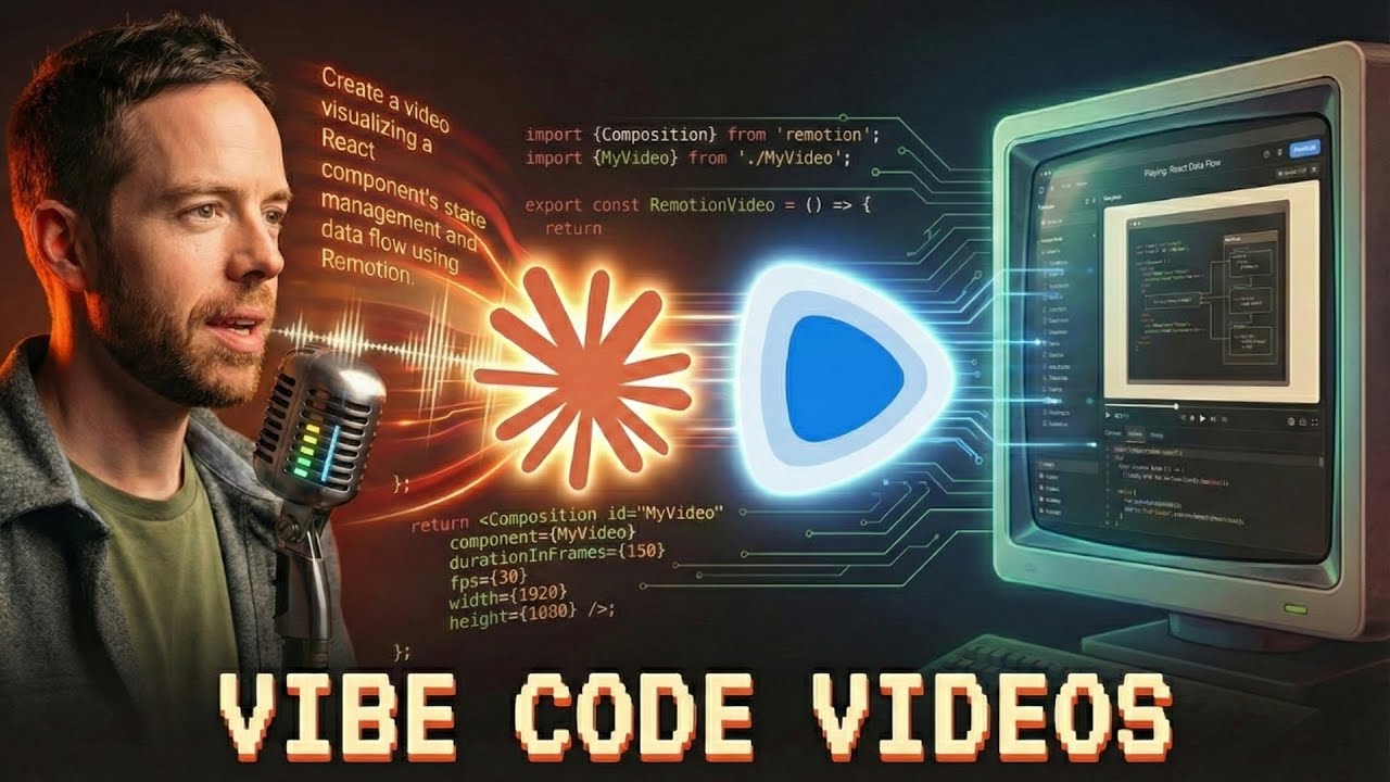 How I Vibe Code Technical Videos With Claude Code and Remotion