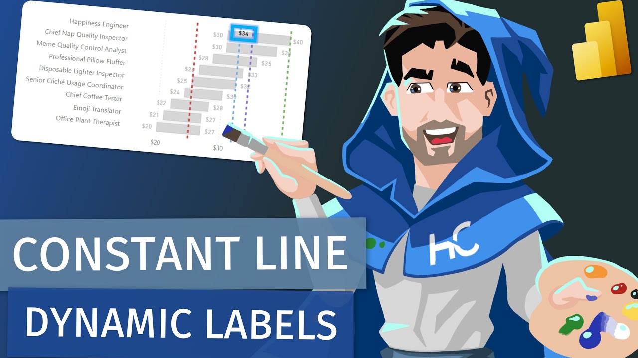 Dynamic Constant Line Data Labels!