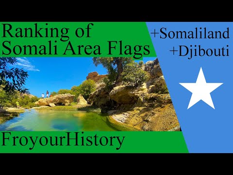 Somali States, Somaliland, and Djibouti Flag Rankings