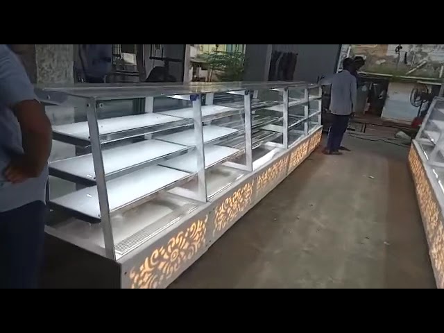Bakery Display Counter - Rectangular Bakery Display Counter ...