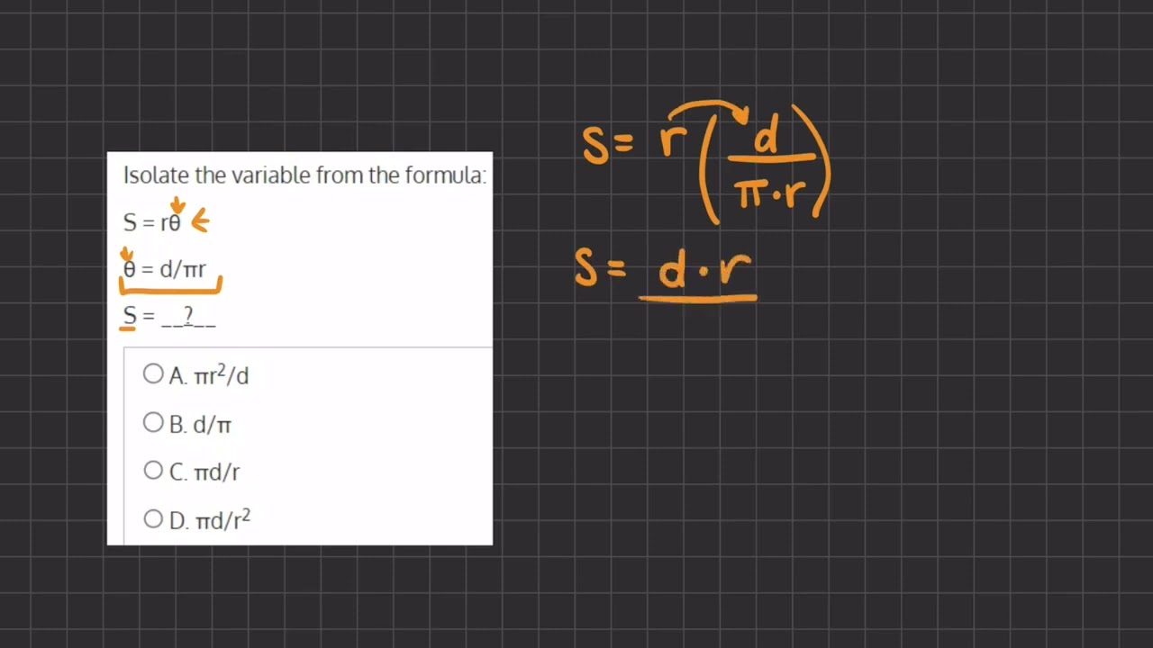 Algebra Benchmark Simulation   Video Solution 30