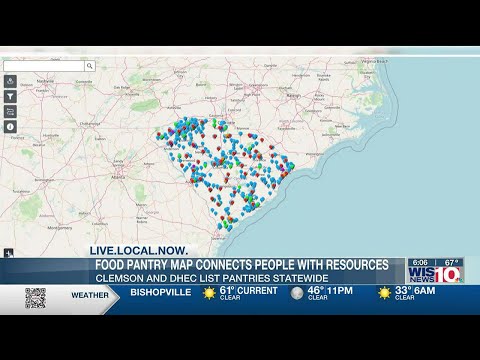 Food pantry map connects people with resources