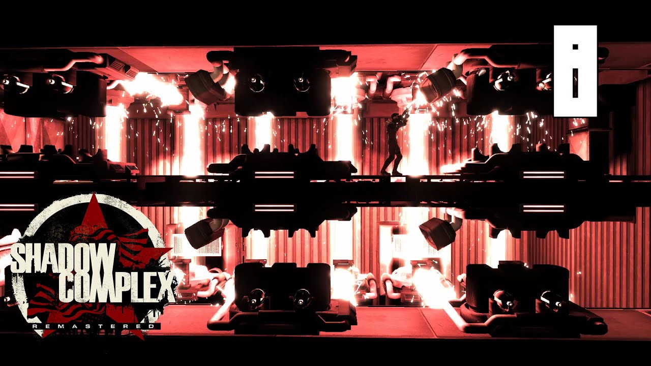 Shadow Complex Remastered - Foaming the Factory [Walkthrough PC]