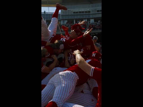 Championship Game Celebration | Nebraska Baseball