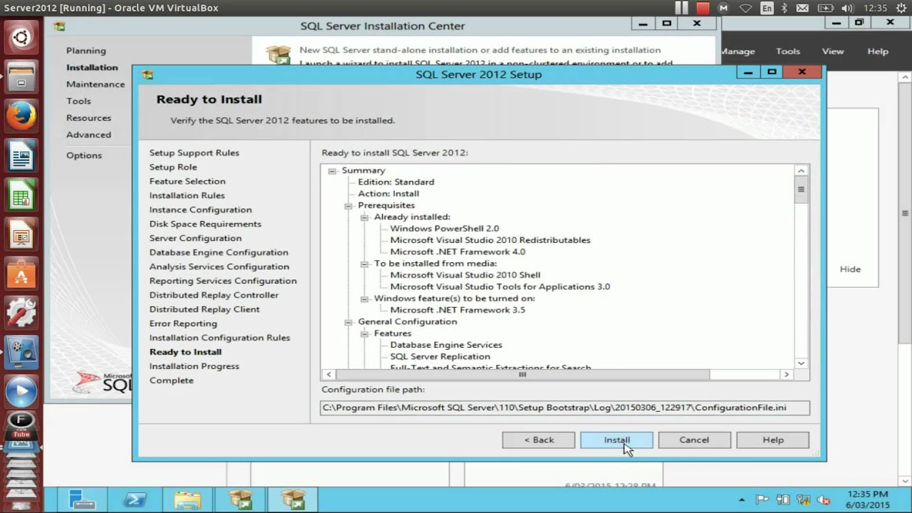 Windows Server 2012 - part3: SQL Server 2012 Install