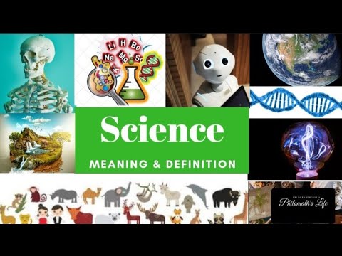 what does word SCIENCE means?