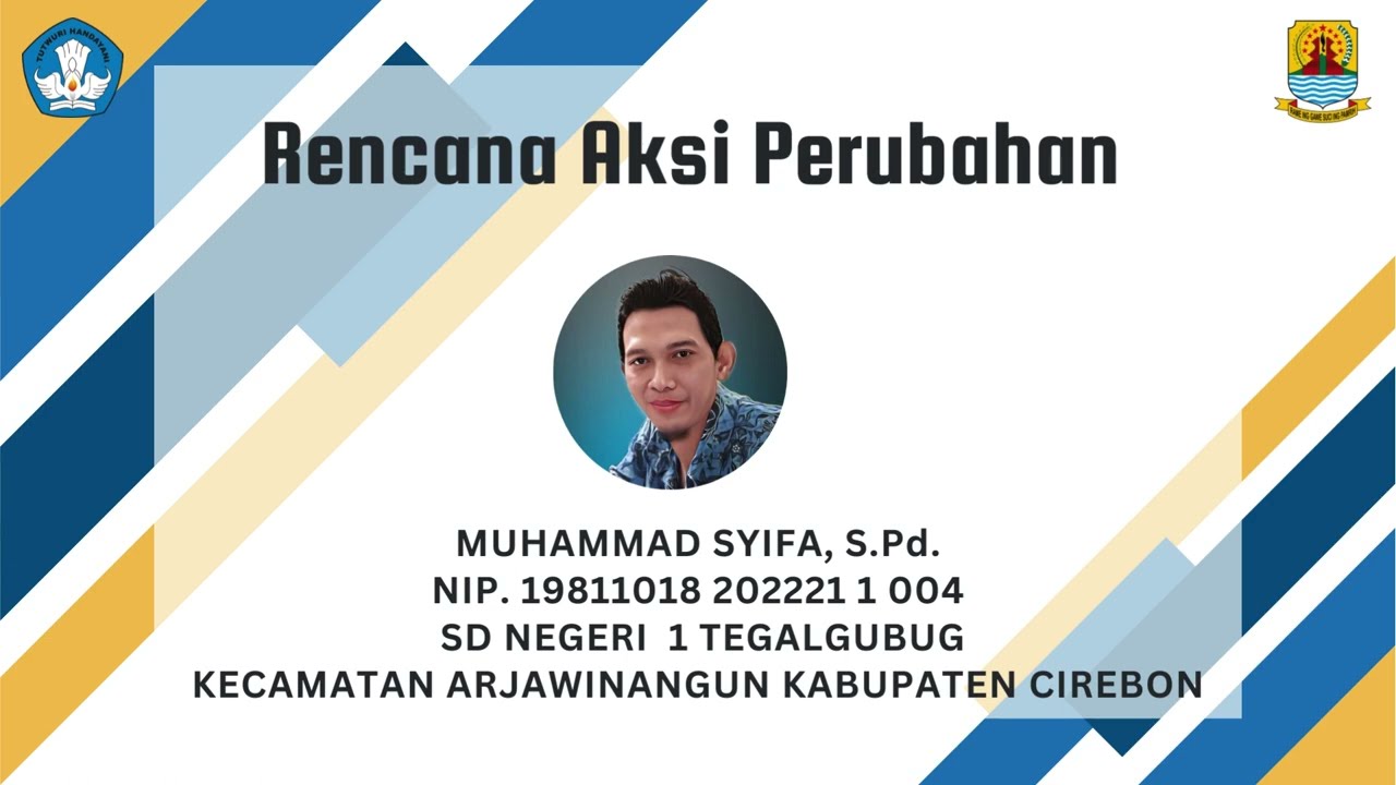 Rencana Aksi Perubahan Tugas Orientasi PPPK Kabupaten Cirebon Angkatan V Tahun 2023 Muhammad Syifa