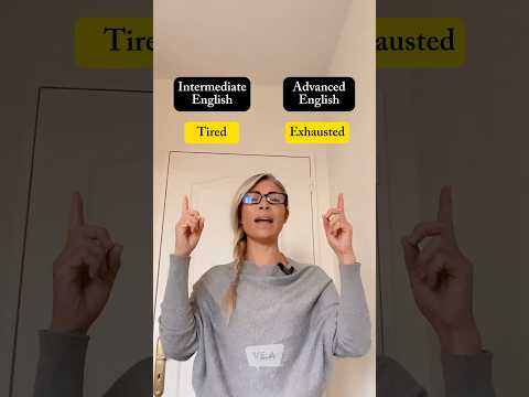 Do you know the advanced synonyms of these words? #english #learnenglish #pronunciation #ingles