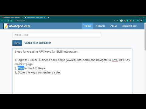How to Generate Hubtel SMS API Keys