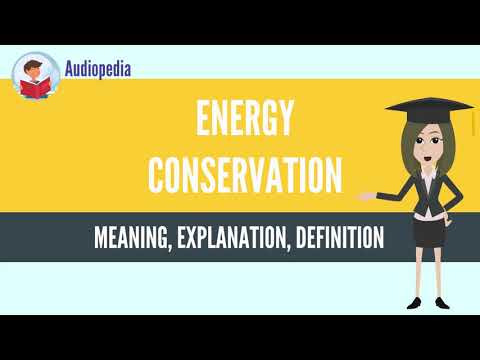 What Is ENERGY CONSERVATION? ENERGY CONSERVATION Definition & Meaning