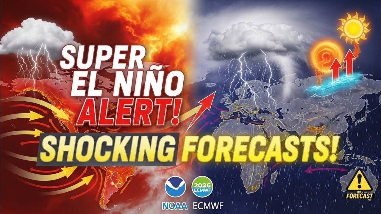 Super El Niño Alert 2026: NOAA & ECMWF Reveal Shocking Forecasts!