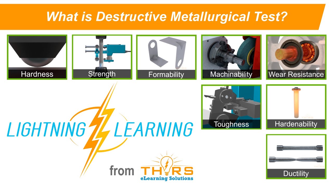 What is Destructive Metallurgical Testing? ll THORS Lightning Learning
