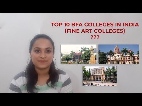 Top 10 BFA Colleges in India | Best fine arts colleges in India