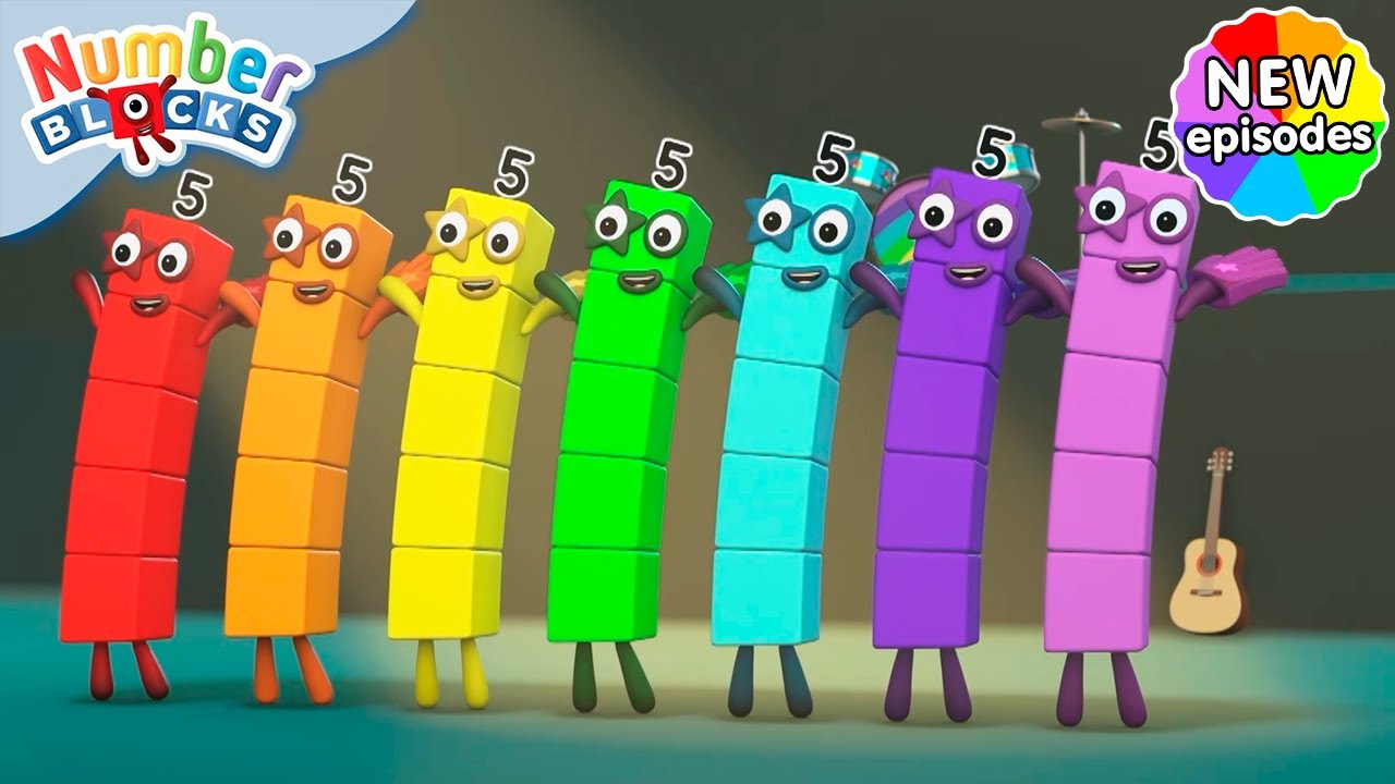 All-star Line-up | S7 E3 | Learn Times Tables | @Numberblocks - Full Episode