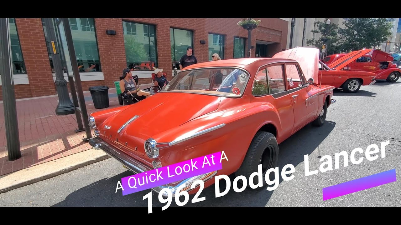 1962 Dodge Lancer A Quick Look