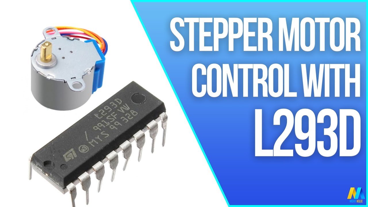 Arduino - Stepper Motor Control with L293D Motor Driver