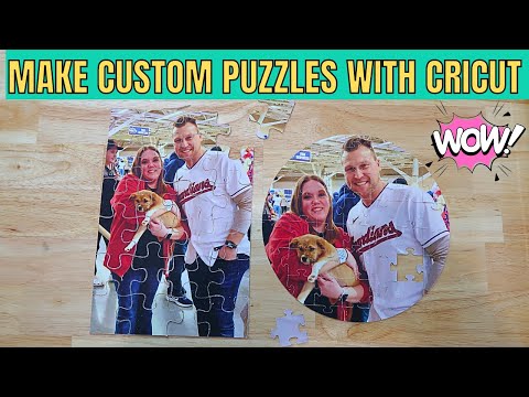 Make custom puzzles with your Cricut using print then cut