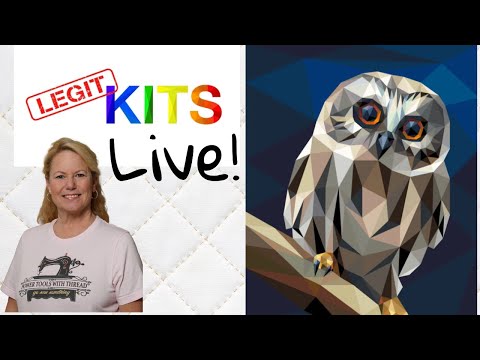 Live with Legit Kits at the 2024 Houston Int'l Quilt Festival