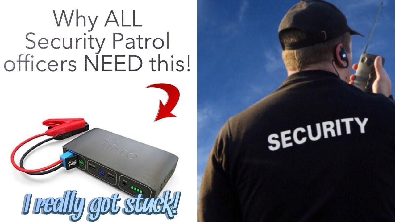Why all Private Security Patrol Officers NEED this: Field Review of the HALO Bolt 58830 Jump Starter