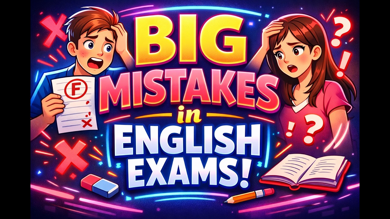 Big Mistakes in English Exams (And How to Avoid Them!)