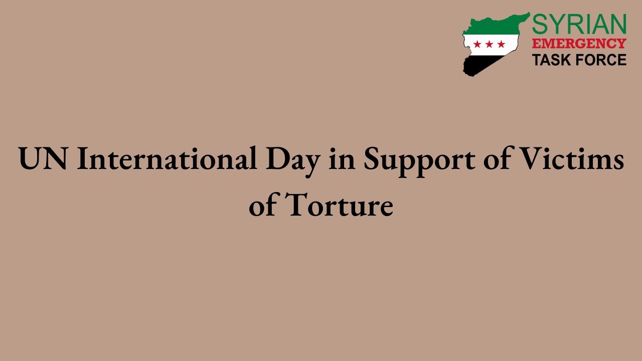 UN International Day in Support of Victims of Torture