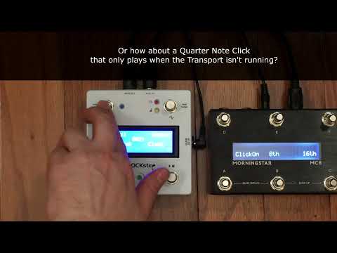 CLOCKstep - Master MIDI Clock and Metronome Generator Pedal | Reverb