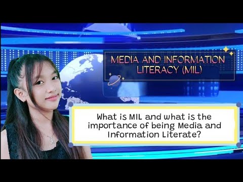 What is Media and Information Literacy and the importance of being literate person?