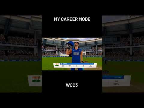 My career mode Gameplay video ???????? #short #shorts #cricketgame