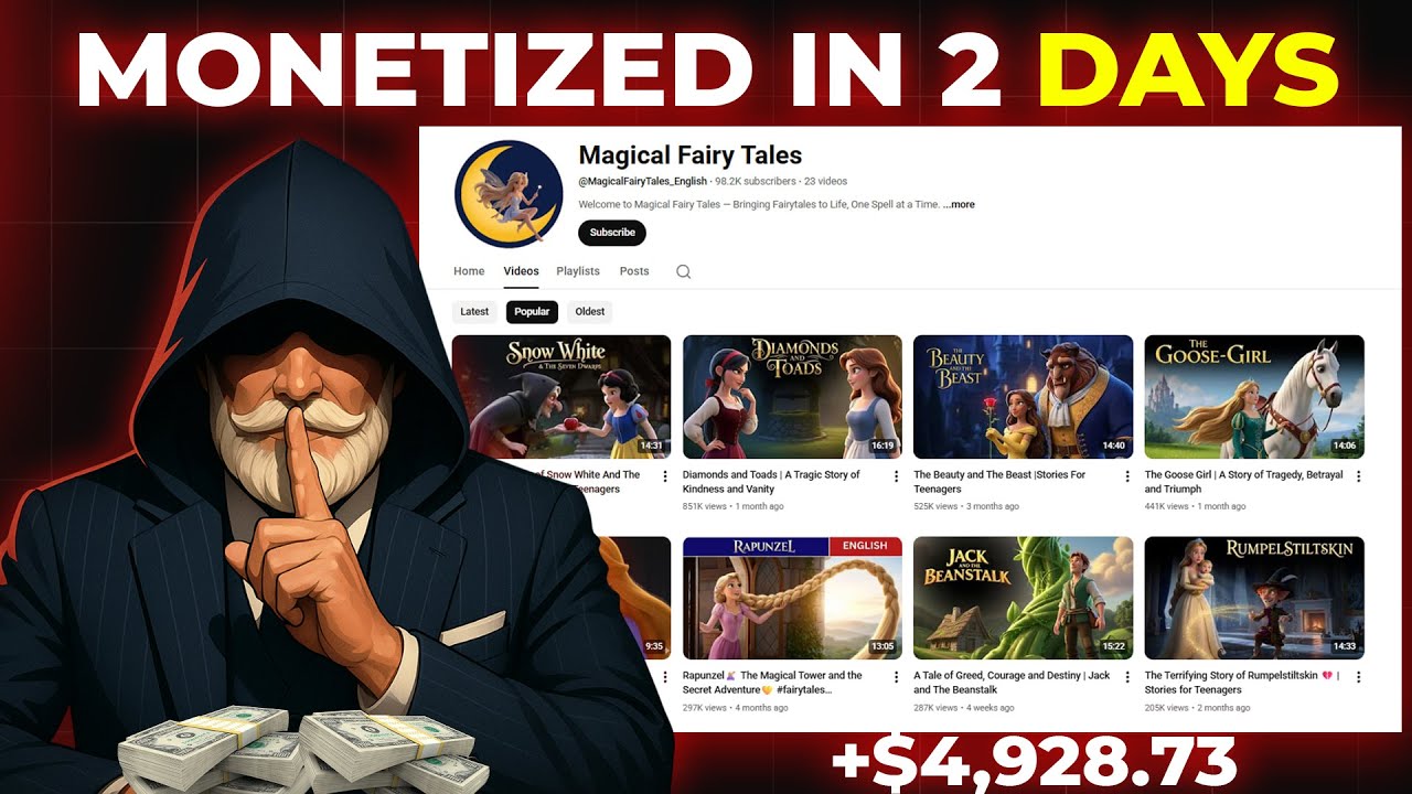 How to Make Viral AI Fairy Tale Videos with One Tool