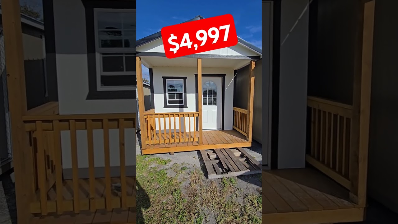 FOR SALE - Tiny House $4,997 #tinyhouse #tinyhome #affordable